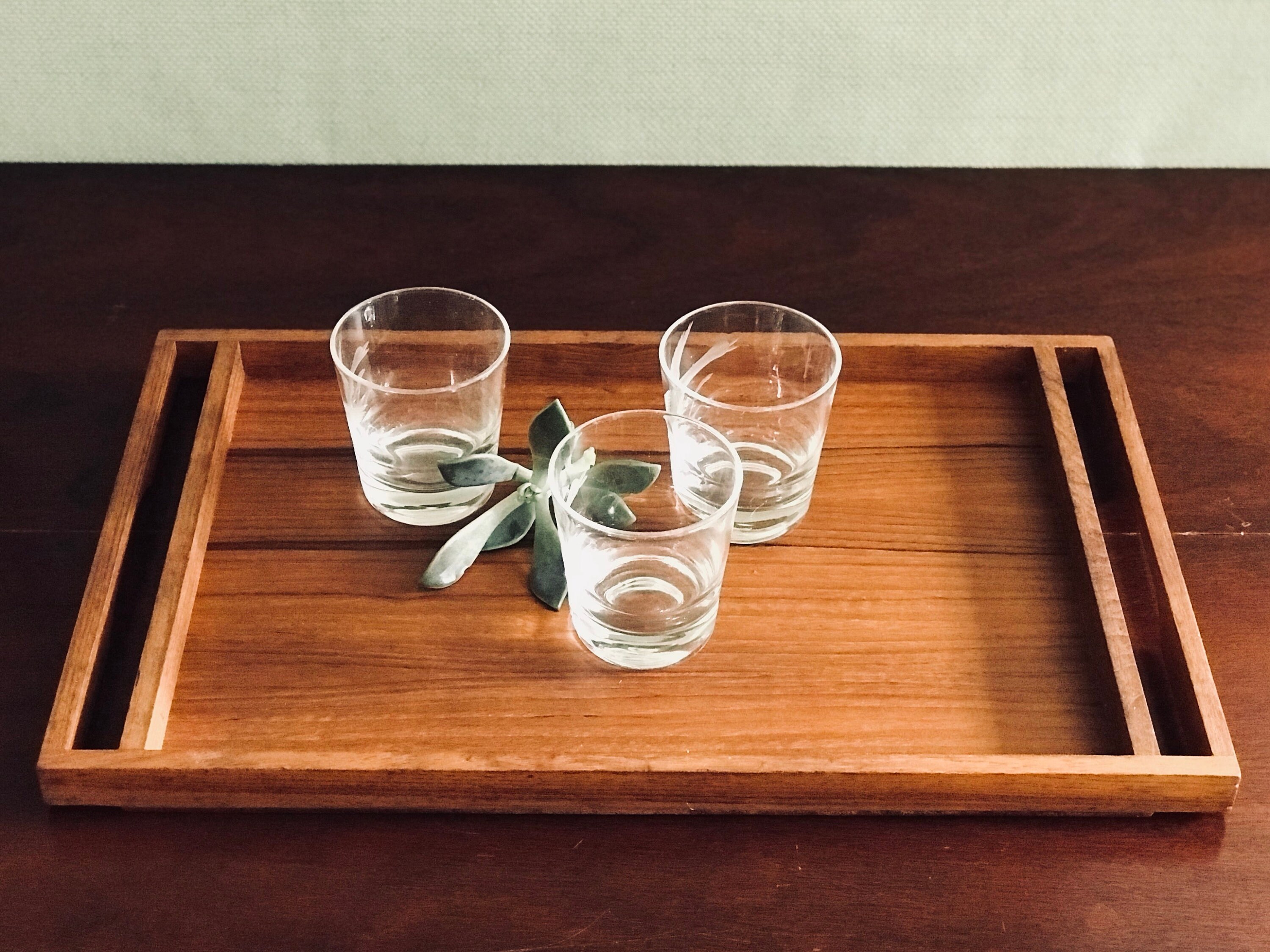 Selandia Teakwood Tray, Danish Modern Serving Tray, Vintage Serving ...