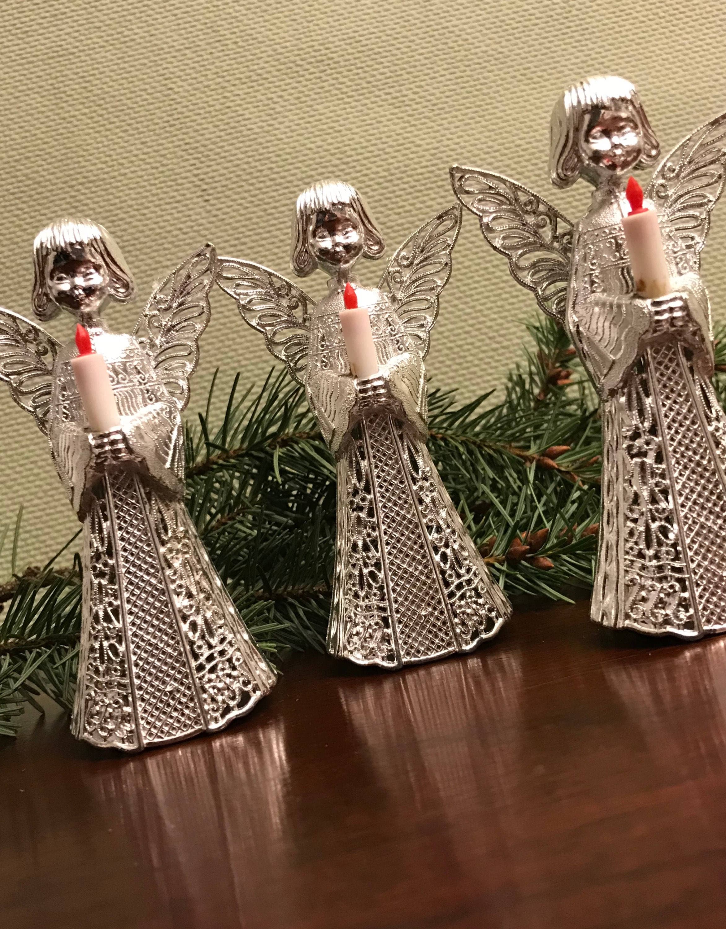Vintage Angel ornaments, Mid century Angels, Christmas Angels, Angels ...