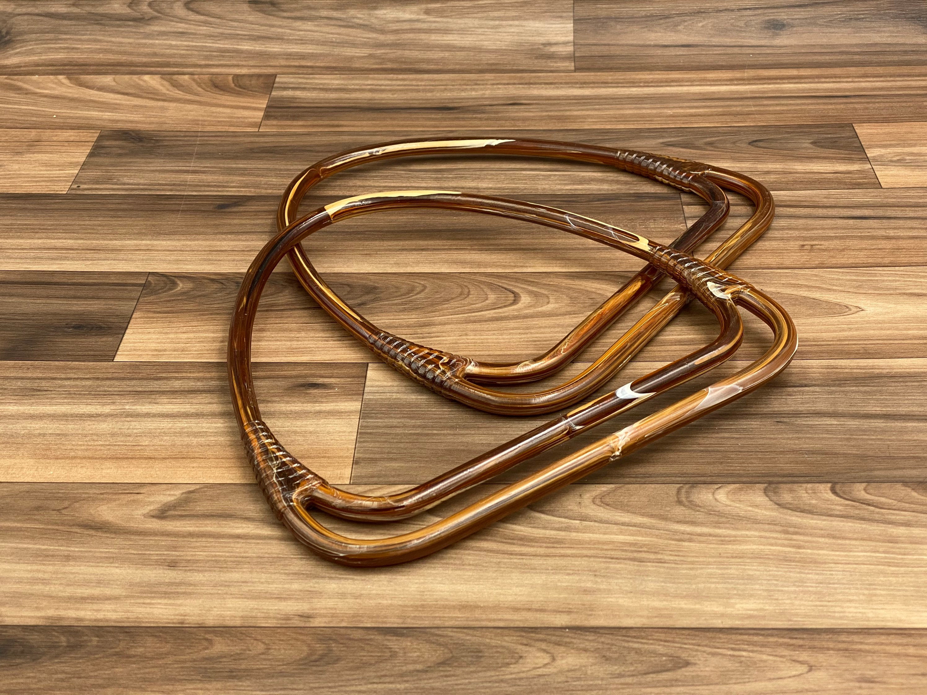 Vintage Purse Handles, Plastic Faux Tortoise shell Handbag Handles ...