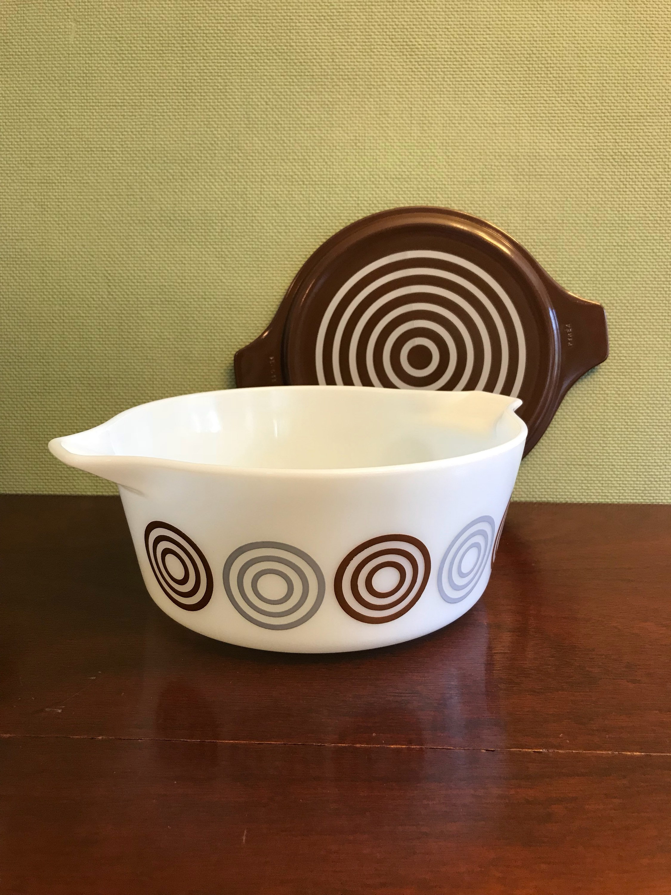 Vintage Pyrex Cosmopolitan Casserole, Pyrex Cinderella Casserole, Pyrex ...