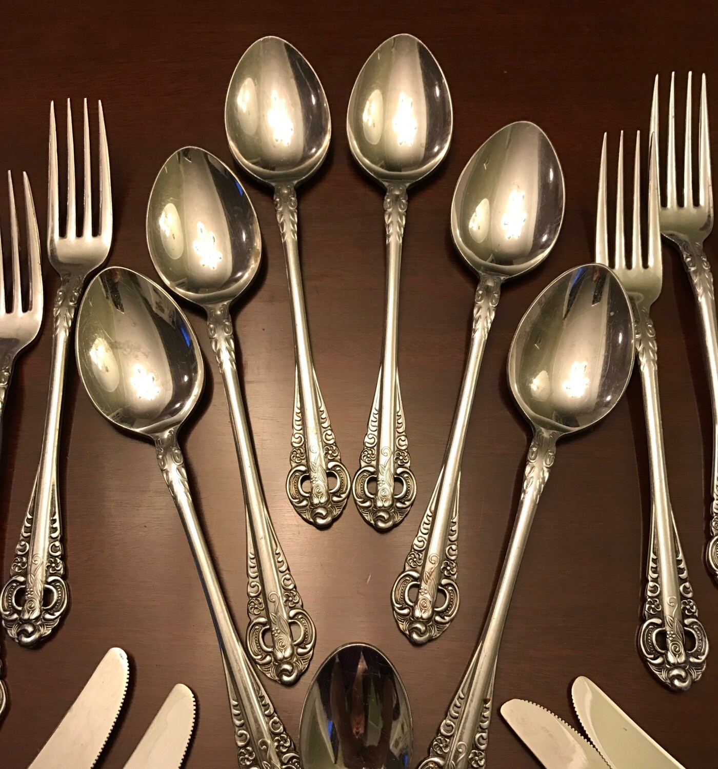 Dynasty stainless replacement flatware, Vintage Pattern Dynasty ...
