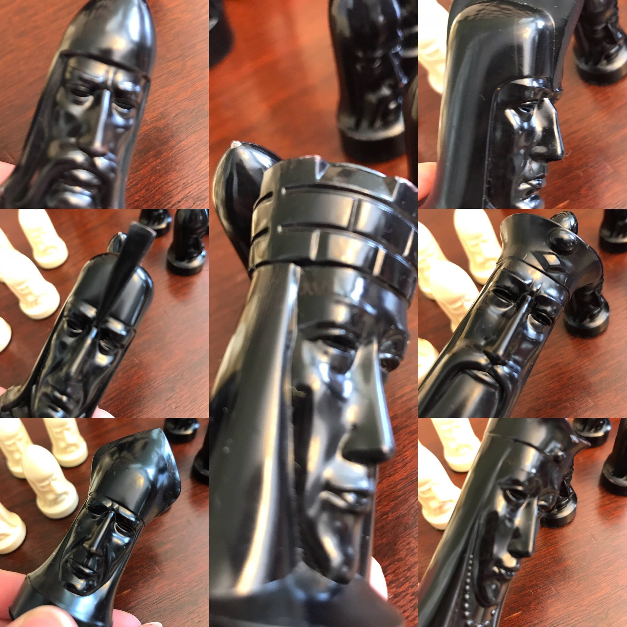 Vintage Chess Set, Gothic Edition by Ganine, 1961 Collectors Chess Game ...