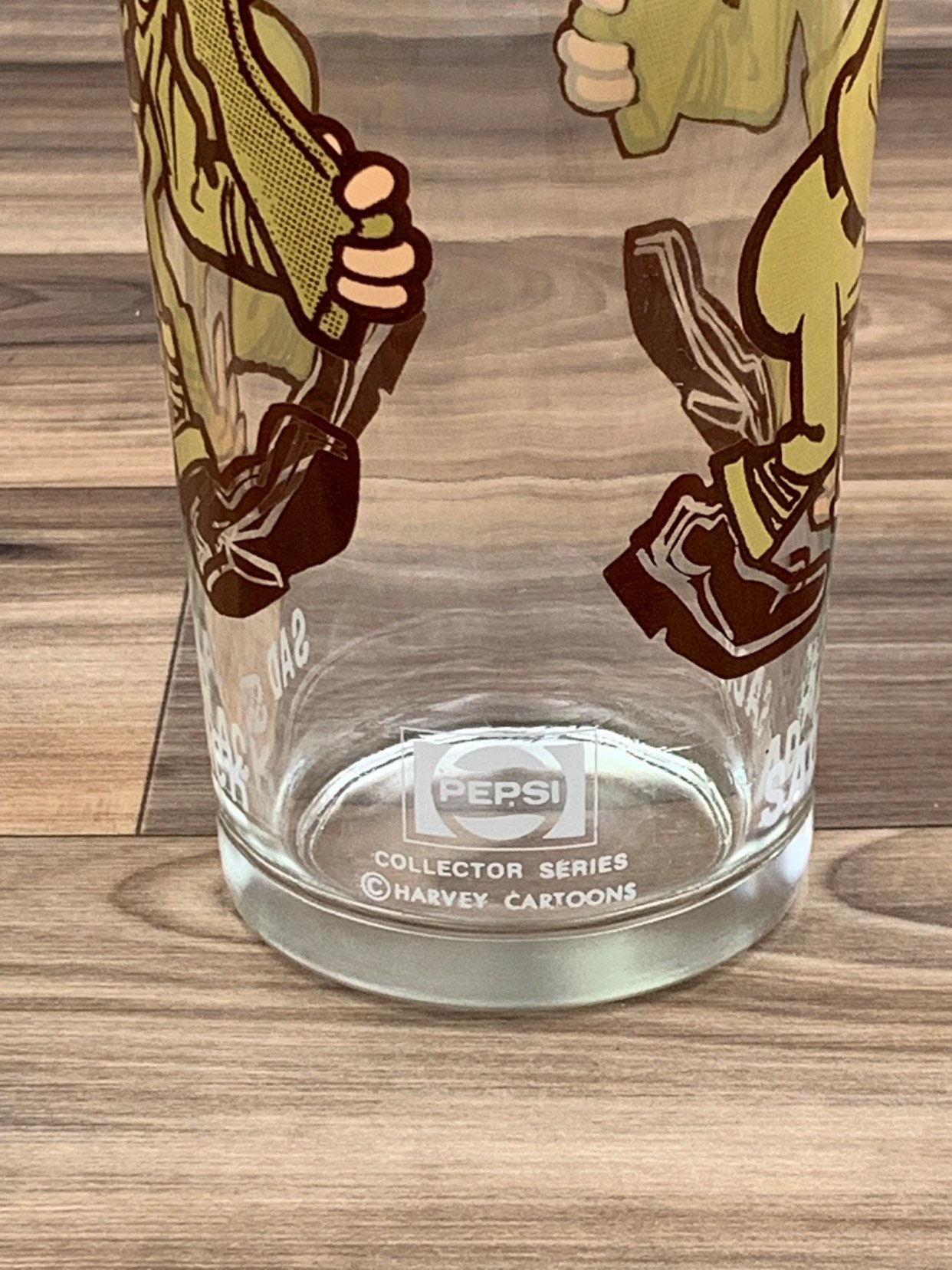 Vintage Pepsi Glass Sad Sack Harvey Cartoon collectible Pepsi glass ...