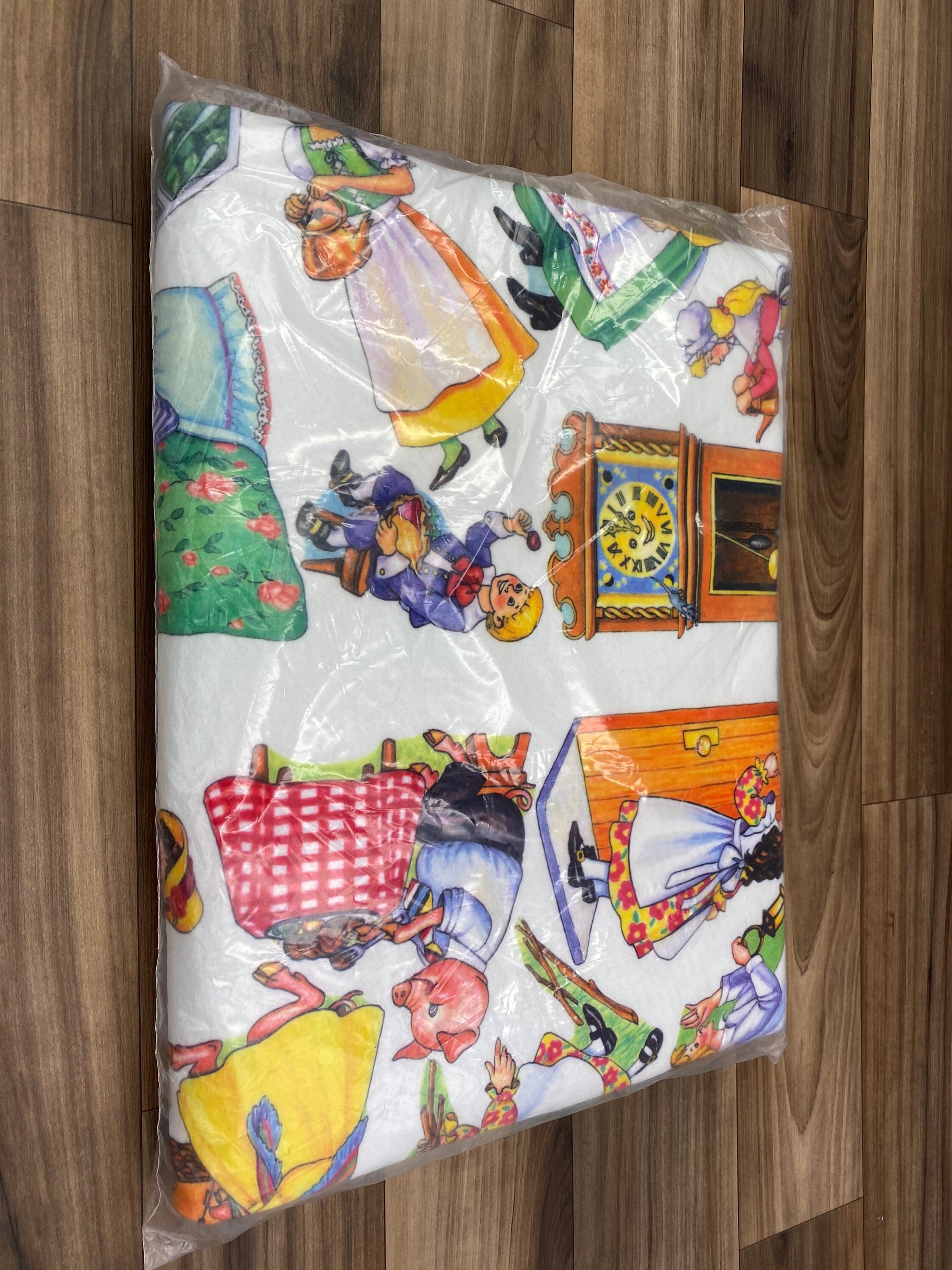 Vintage Nursery Rhymes Flannel graph set, The Story Teller, Once Upon a ...