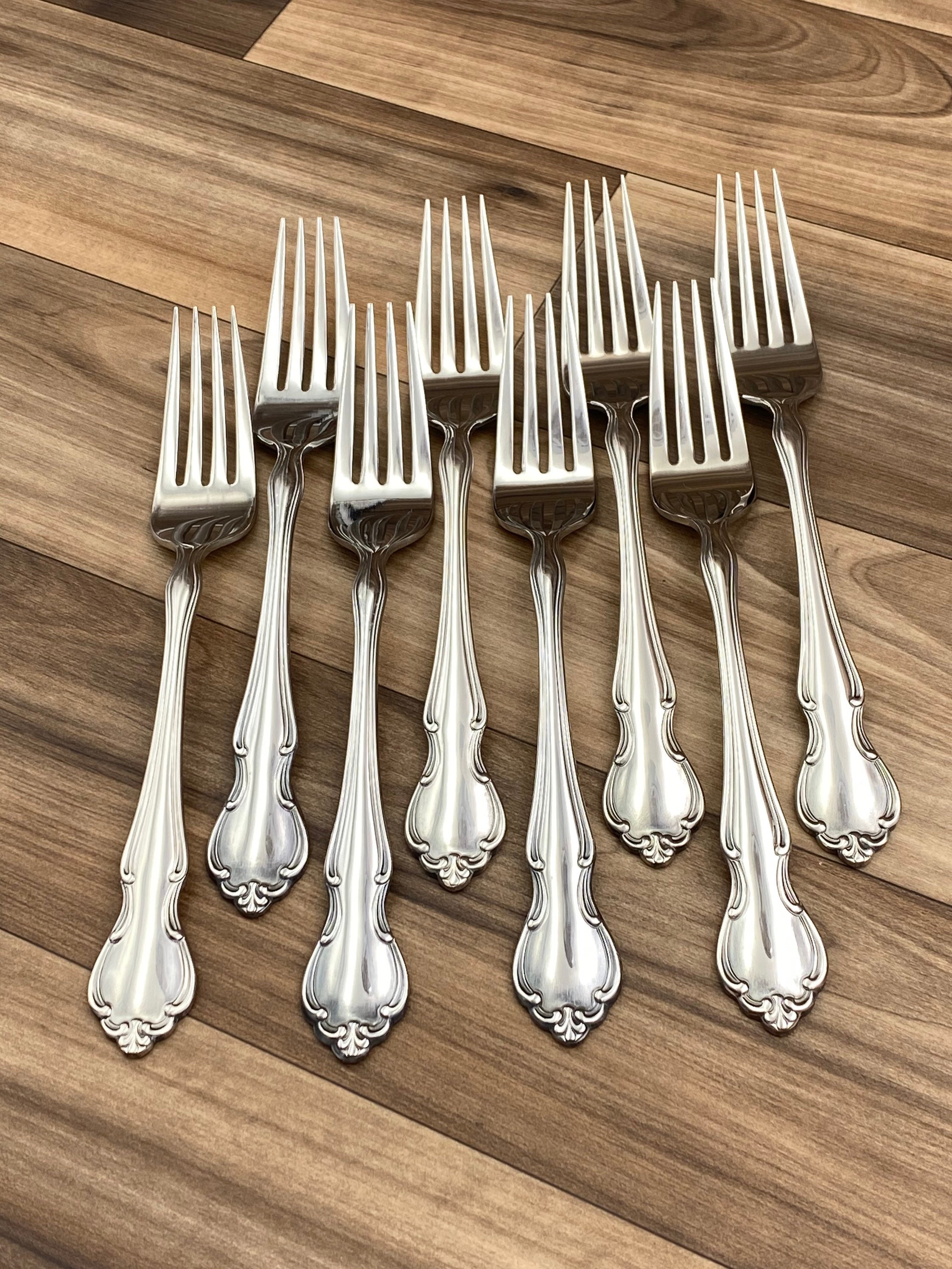 Vintage Stainless Flatware Set, Rogers Royal Splendor, Service for 8 ...