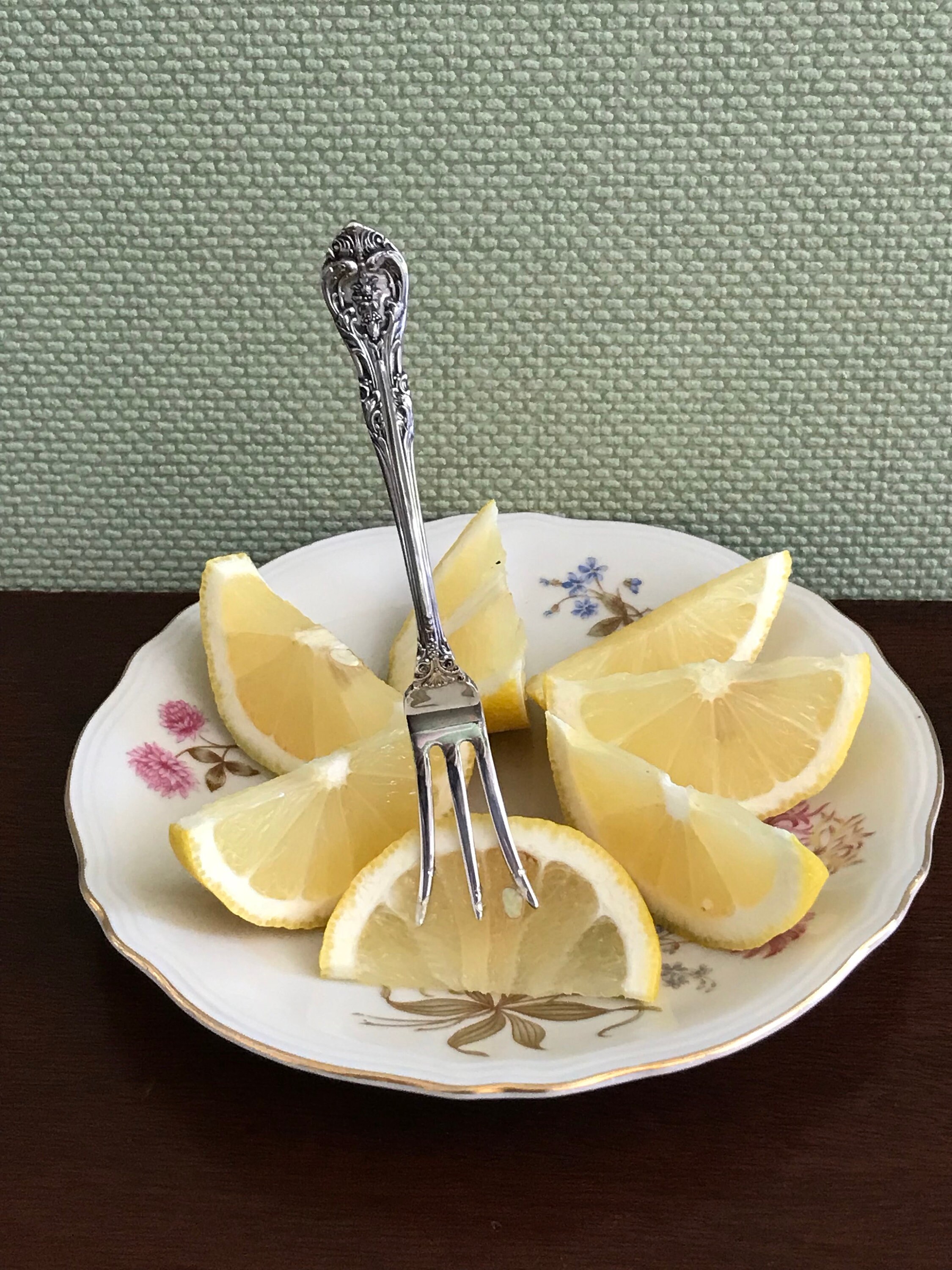 Sterling Silver Lemon Fork, Vintage Gorman Silver 1936 King Arthur ...