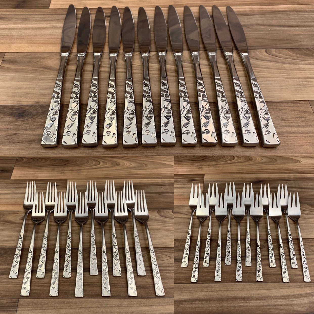 RARE Mid Century Flatware, Navaho by International Silver, Service for ...