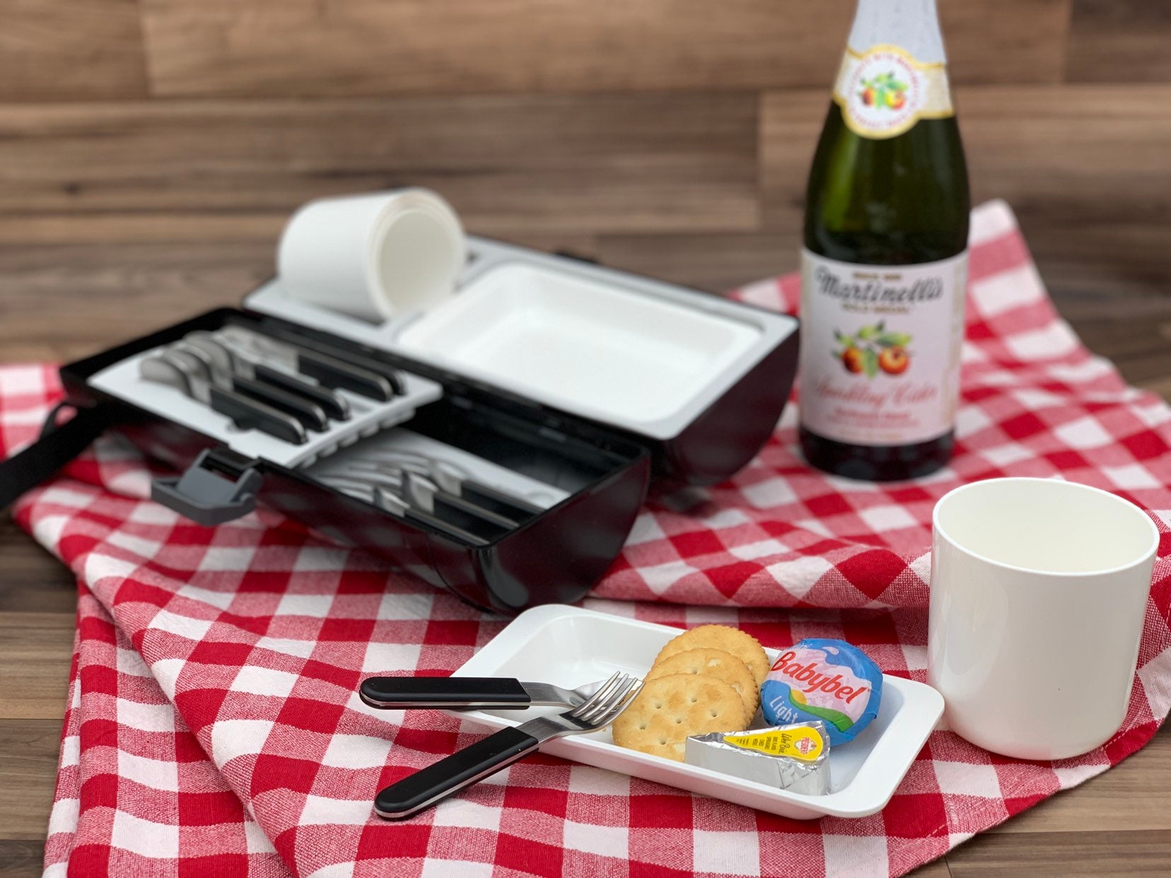 Retro Picnic Capsule, TwinBird Picnic Dish set in a carrying Capsule ...