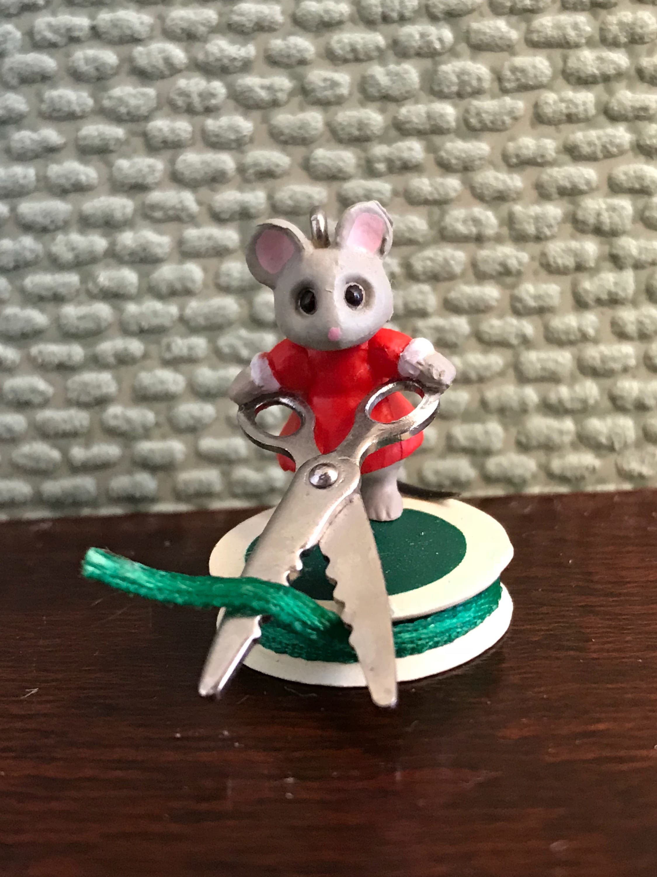 Tiny Mice miniatures, Sew Sew Tiny Mice ornaments, Hallmark Mice ...