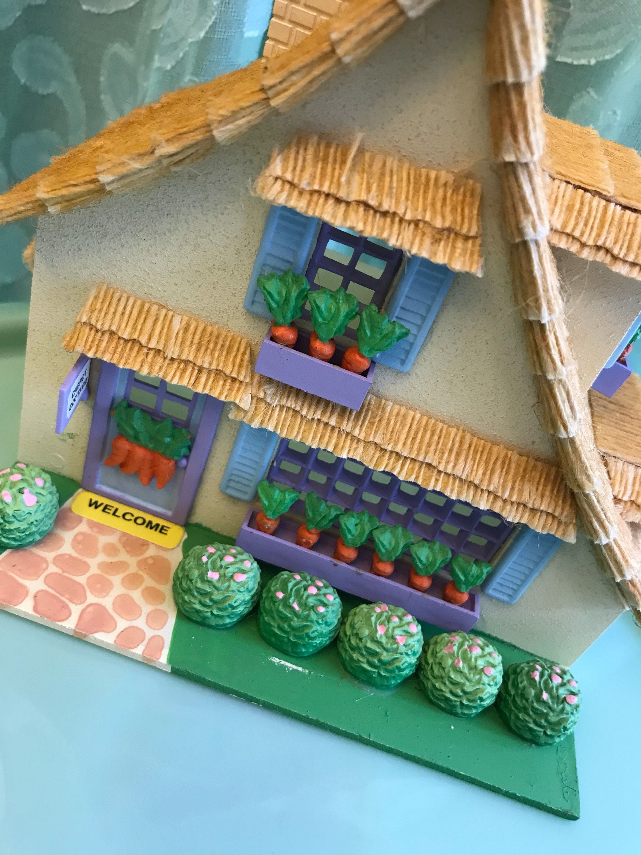 Dept 56 Easter Village Hide A Way Hollow Carrot Cottage, Easter Bunny ...