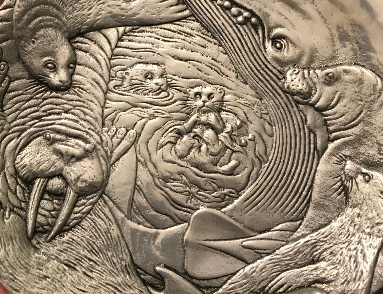 Arthur Court collectible, CA Mammal Center 15th Anniversary Plate ...