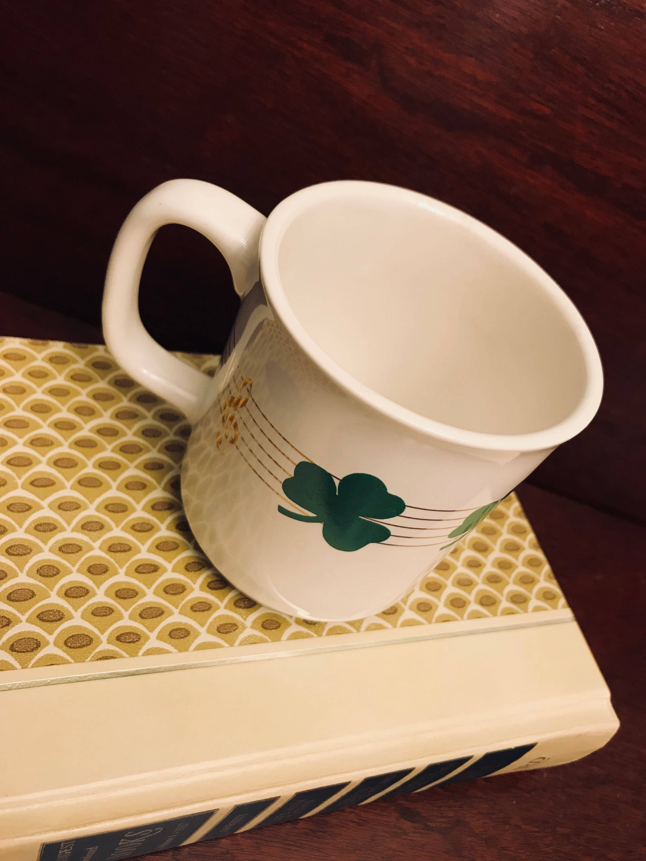 Vintage St Patricks Day Mug by MJB Coffee St Paddys Day collectible mug ...