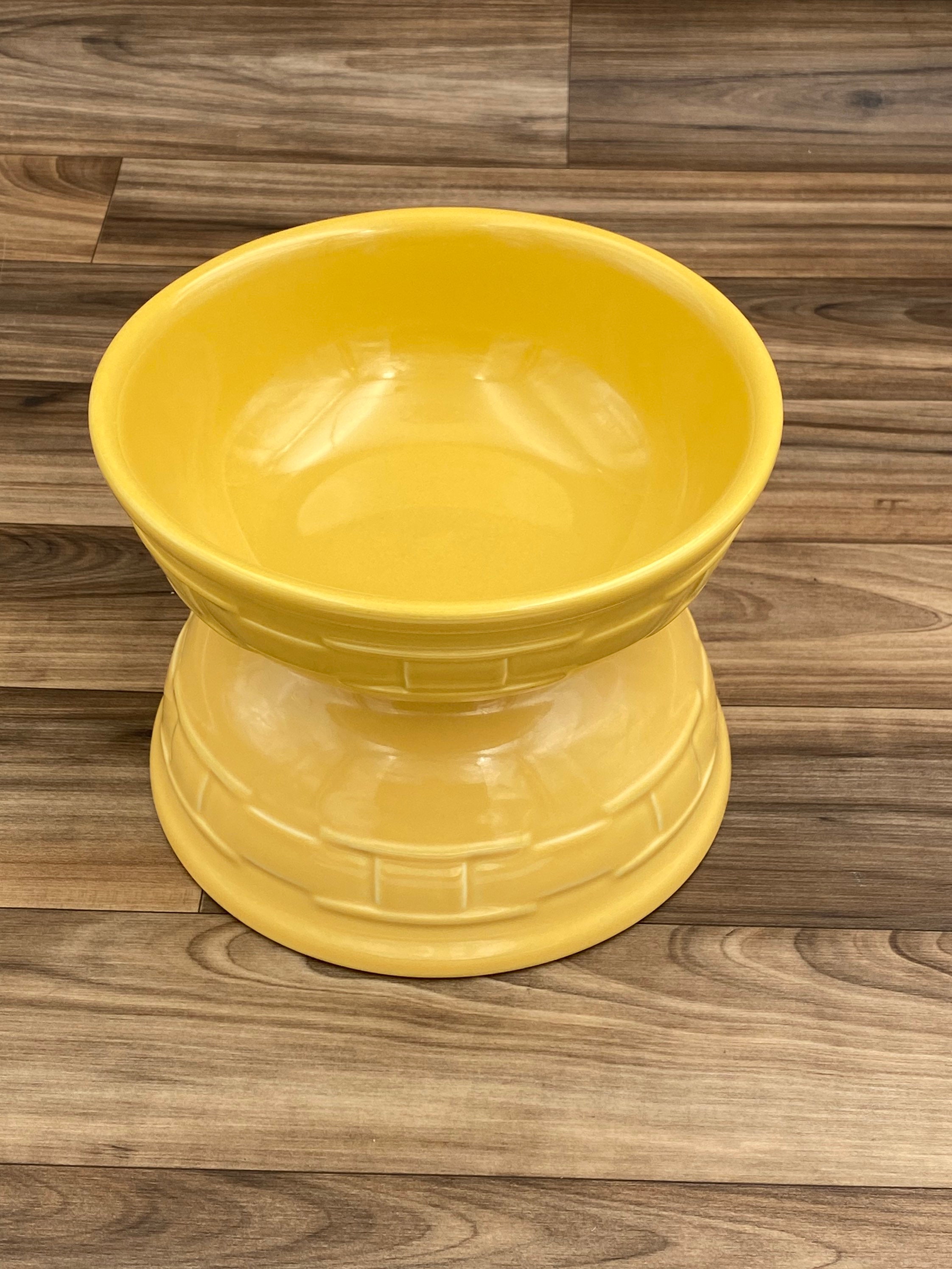 Vintage Longaberger Pottery Butternut Coupe Cereal Bowl Woven ...