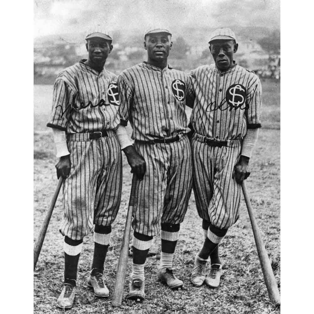 Pablo Mesa, Oscar Charleston, and Alejandro Oms Quality Reprint of a ...