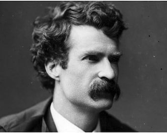 Mark Twain Plays Billiards Quality Reprint of a Vintage | Etsy