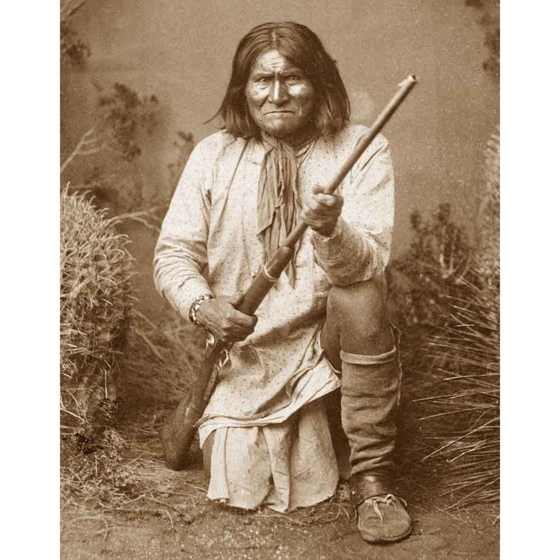 Geronimo - Quality Reprint of a Vintage Photo - Etsy