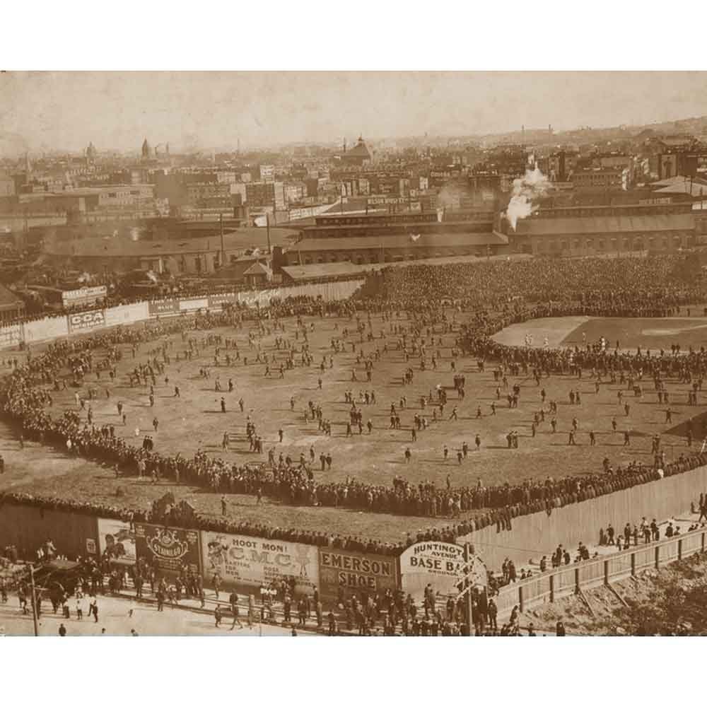 Fans on Field at First World Series - Quality Reprint of a Vintage ...