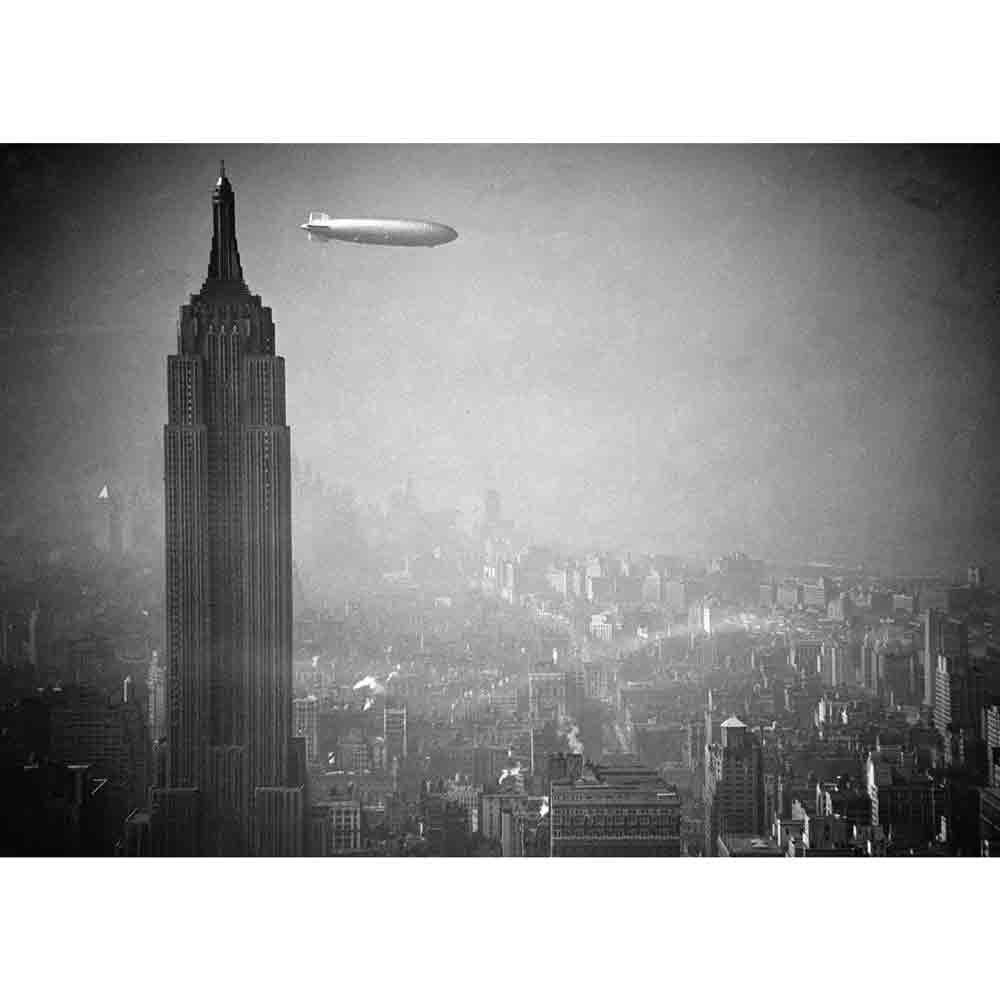 The Hindenburg Over New York City Quality Reprint of a Vintage Photo - Etsy