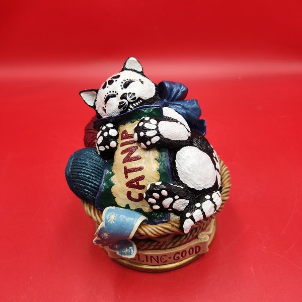 Day of the Dead Cat Statue - Etsy