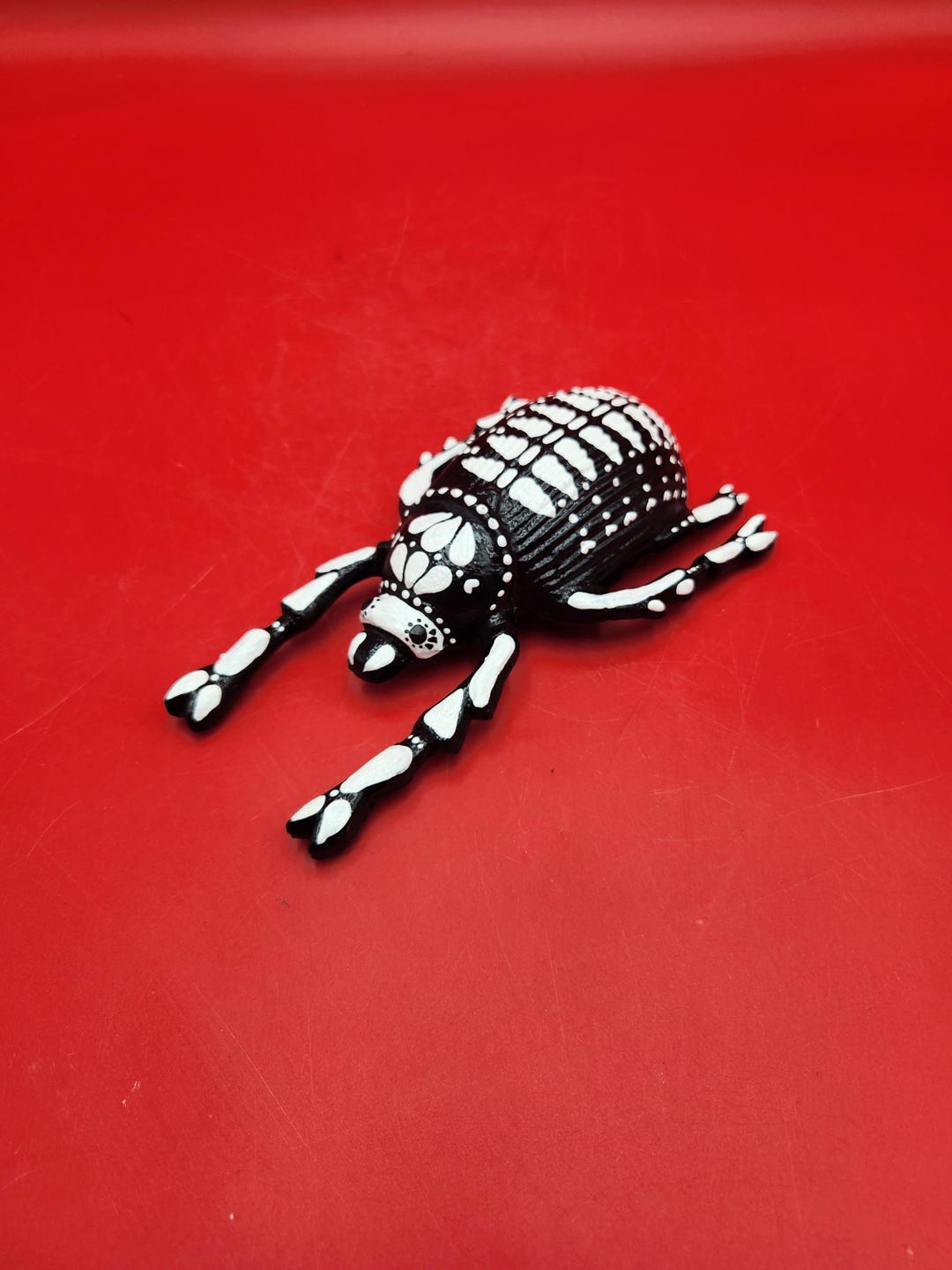 Beetle Day of the Dead Bug Dia De Los Muertos Skeleton Art One of A ...