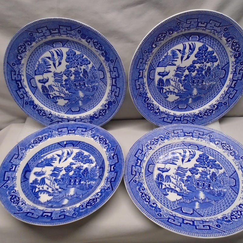 Willow Pattern Plate - Etsy