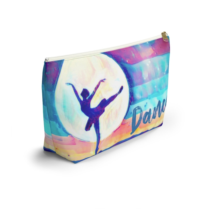 Dance Makeup Bag With T-bottom, Girls Cosmetic Bag, Dance Team Gifts - Etsy