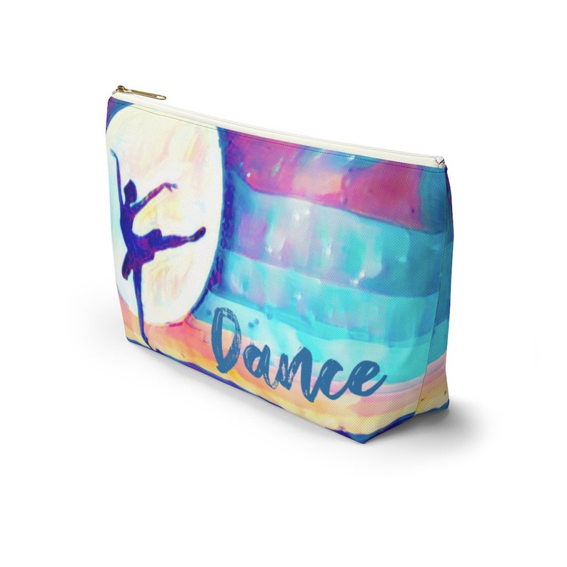 Dance Makeup Bag With T-bottom, Girls Cosmetic Bag, Dance Team Gifts - Etsy