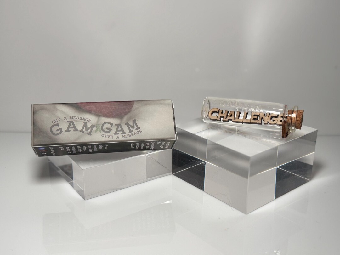 CHALLENGE Gift Set W/ Card and Stand - Etsy