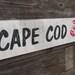 Cape Cod Sign New England Decor Cape Cod Art Lobster Art - Etsy