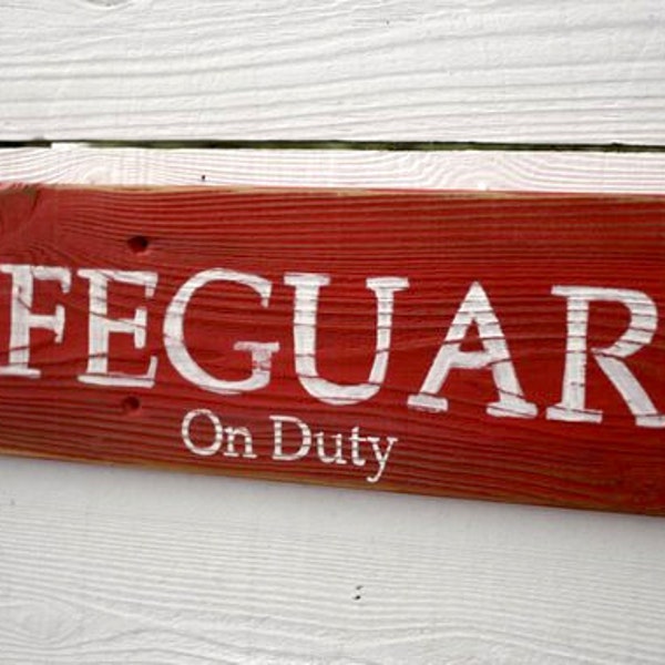Lifeguard Signs - Etsy
