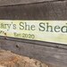 She Shed Sign, She Shed Signs Personalized, She Shed Decor, She Shed ...