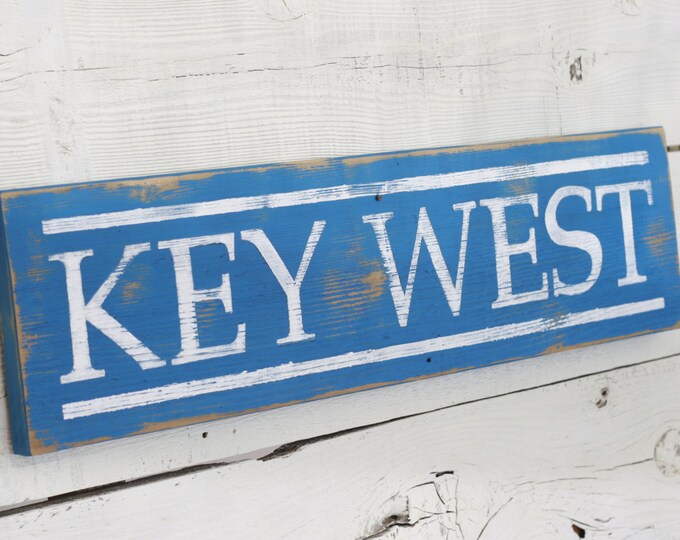 Key West, Key West Sign, Key West Art, Key West Florida, Beach Decor ...