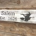 Salem Witch Sign, Salem Massachusetts, Salem Witch Trials, Signs, Salem ...