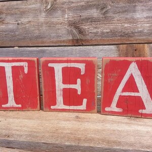 Tea Sign Tea Signs for Kitchen Tea Sign Wood Tea Gifts - Etsy