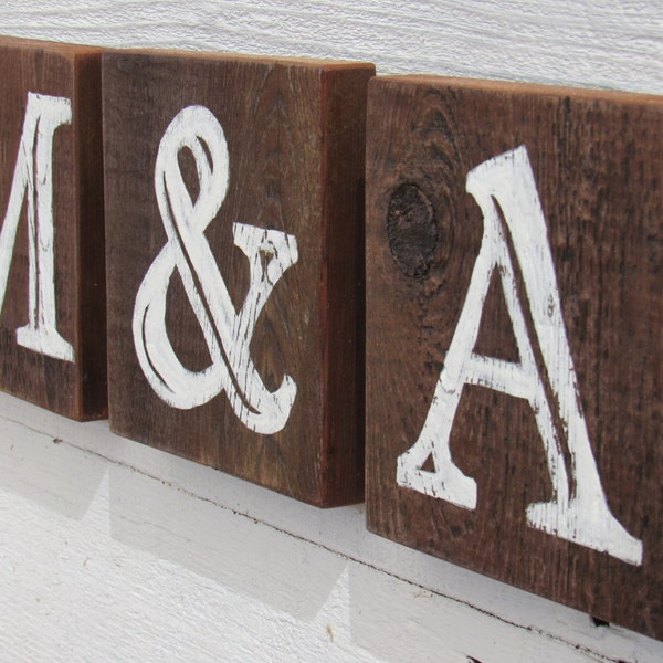 Rustic Wooden Letter - Etsy