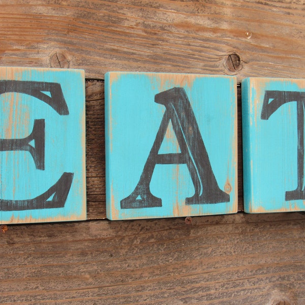 Reclaimed Wood Letters - Etsy