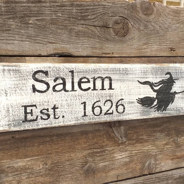Salem Massachusetts Sign - Etsy