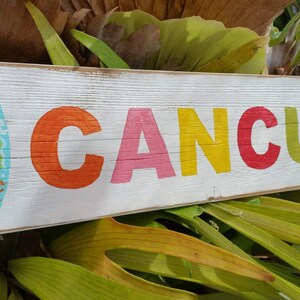 Cancun, Cancun Sign, Cancun Art, Key Cancun Mexico, Beach Decor, Beach ...
