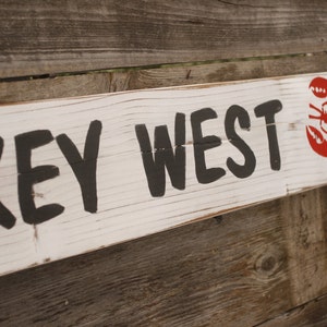 Key West Art | Florida Art | Reclaimed Wood Sign | Lobster Art ...