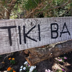 Tiki Bar, Tiki Bar Sign, Tiki Room, Tiki Room Sign, Tiki Decor, Tiki ...