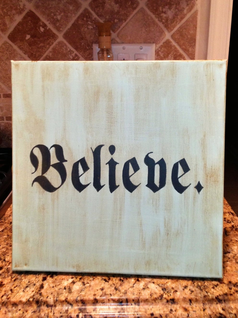 Believe. Motivational art. Inspirational wall art. Canvas | Etsy