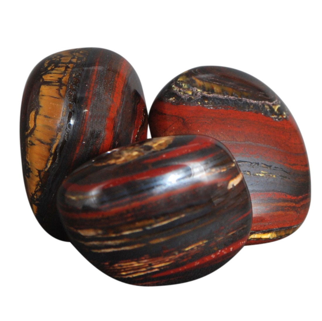 1 Tiger Iron Ethically Sourced Tumbled Stone | Etsy