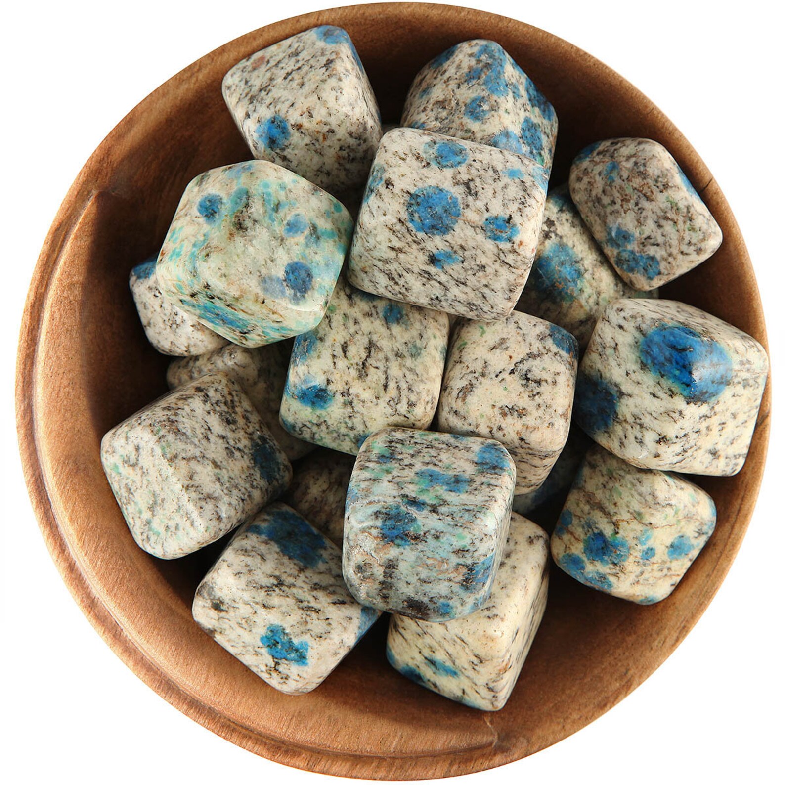 1 AZURITE GRANITE (K2 Mountain, Pakistan) - Ethically Sourced Tumbled ...