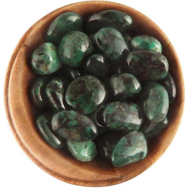Tumbled Emerald - Etsy