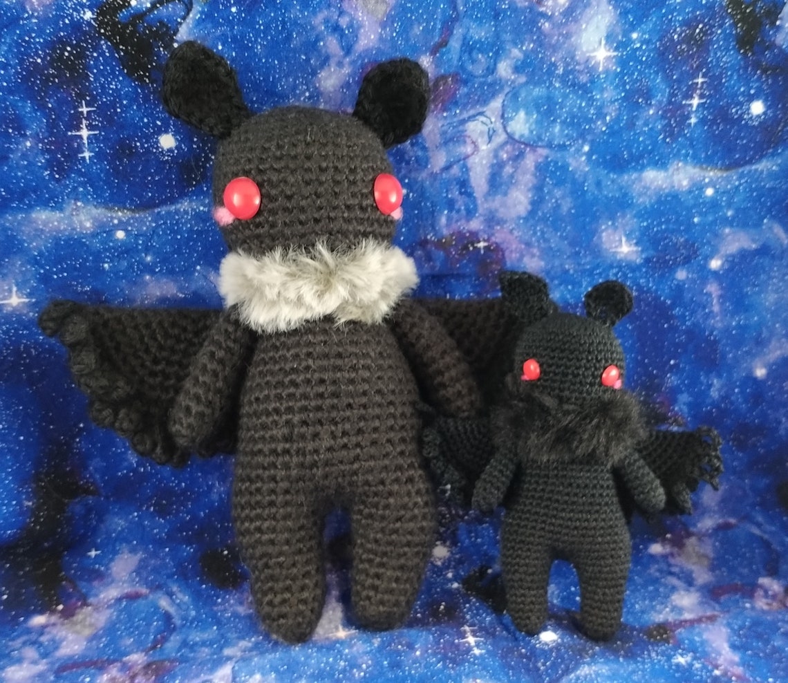 Mothman Crochet Pattern PATTERN ONLY Amigurumi Mothman - Etsy