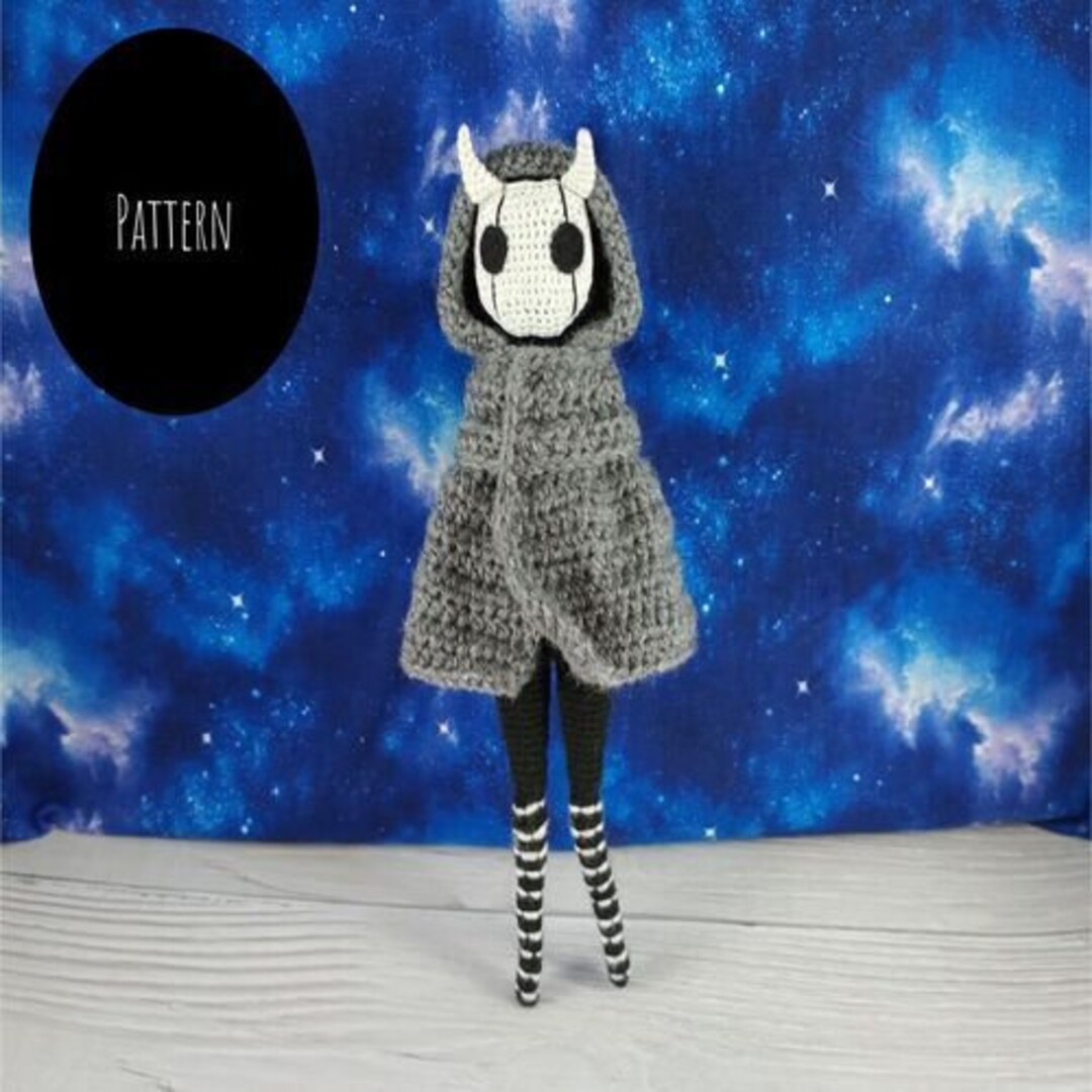 Void Spirit Crochet Pattern PATTERN ONLY Creepy Cute Crochet - Etsy