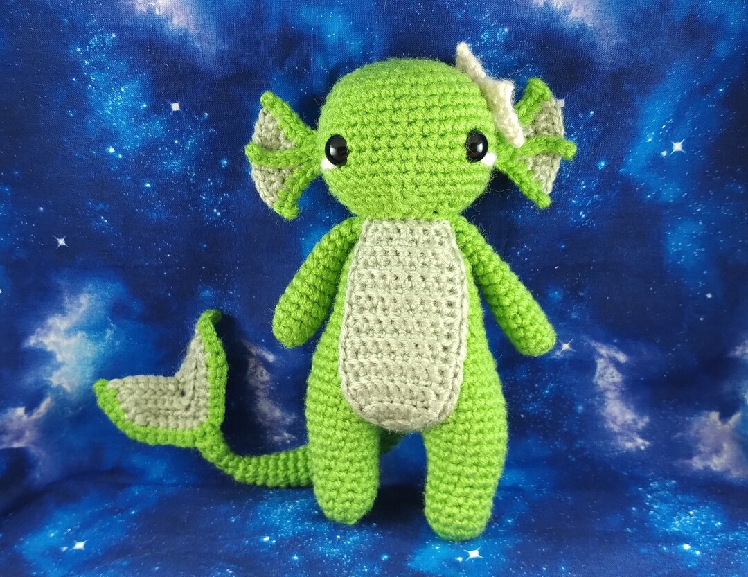 Snuggle Dragon Crochet Pattern PATTERN ONLY - Etsy
