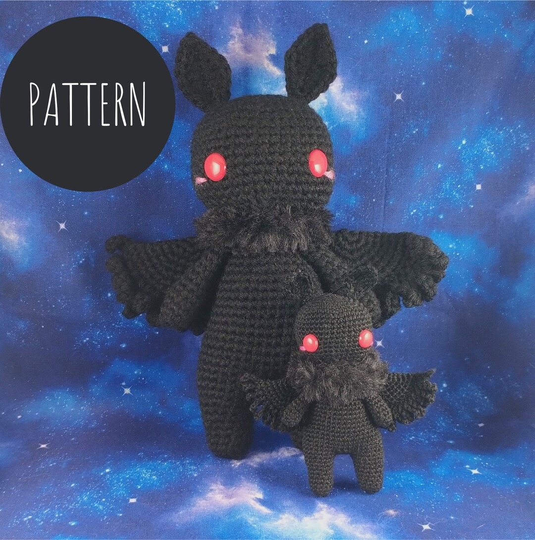 Mothman Crochet Pattern, PATTERN ONLY - Etsy