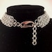 Chunky Stainless Steel Chainmail Choker, Handmade Helm Collar - Etsy