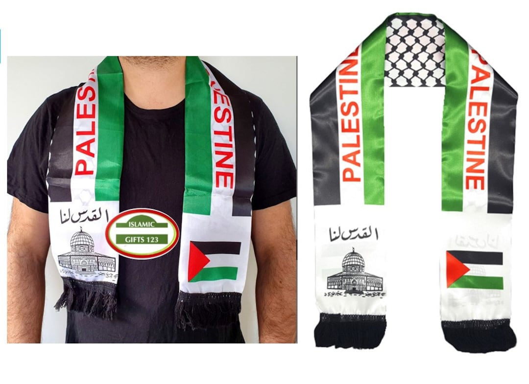 Palestinian Palestine Flag Scarf Aqsa Keffiyeh 200/100 Wholesale ...